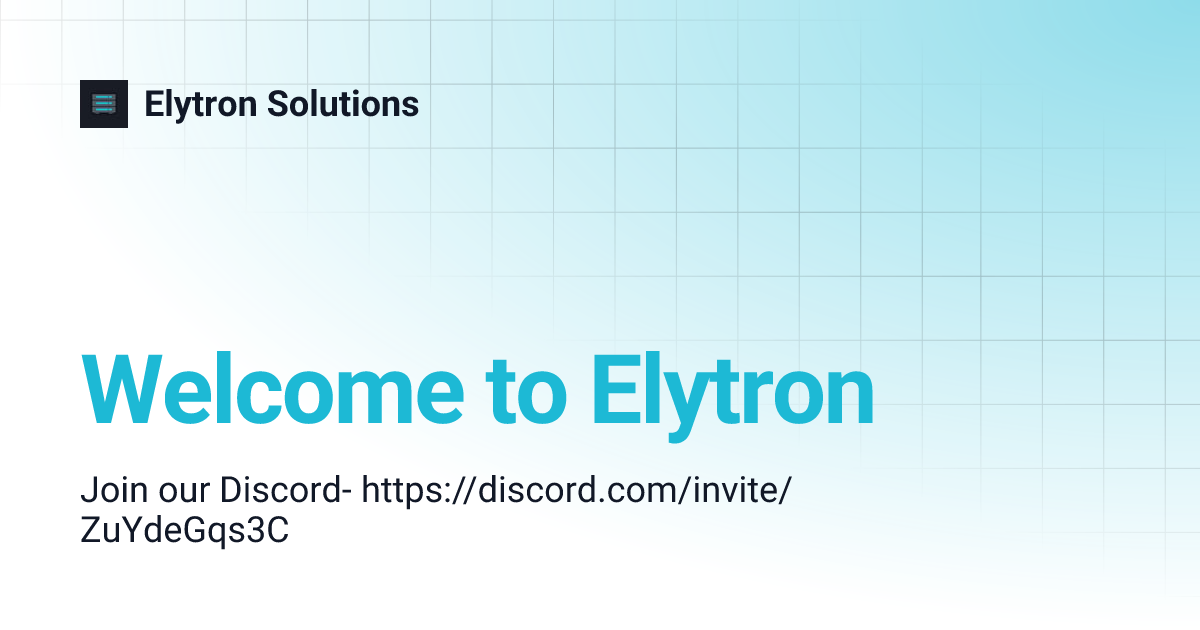 Welcome to Elytron | Elytron Solutions
